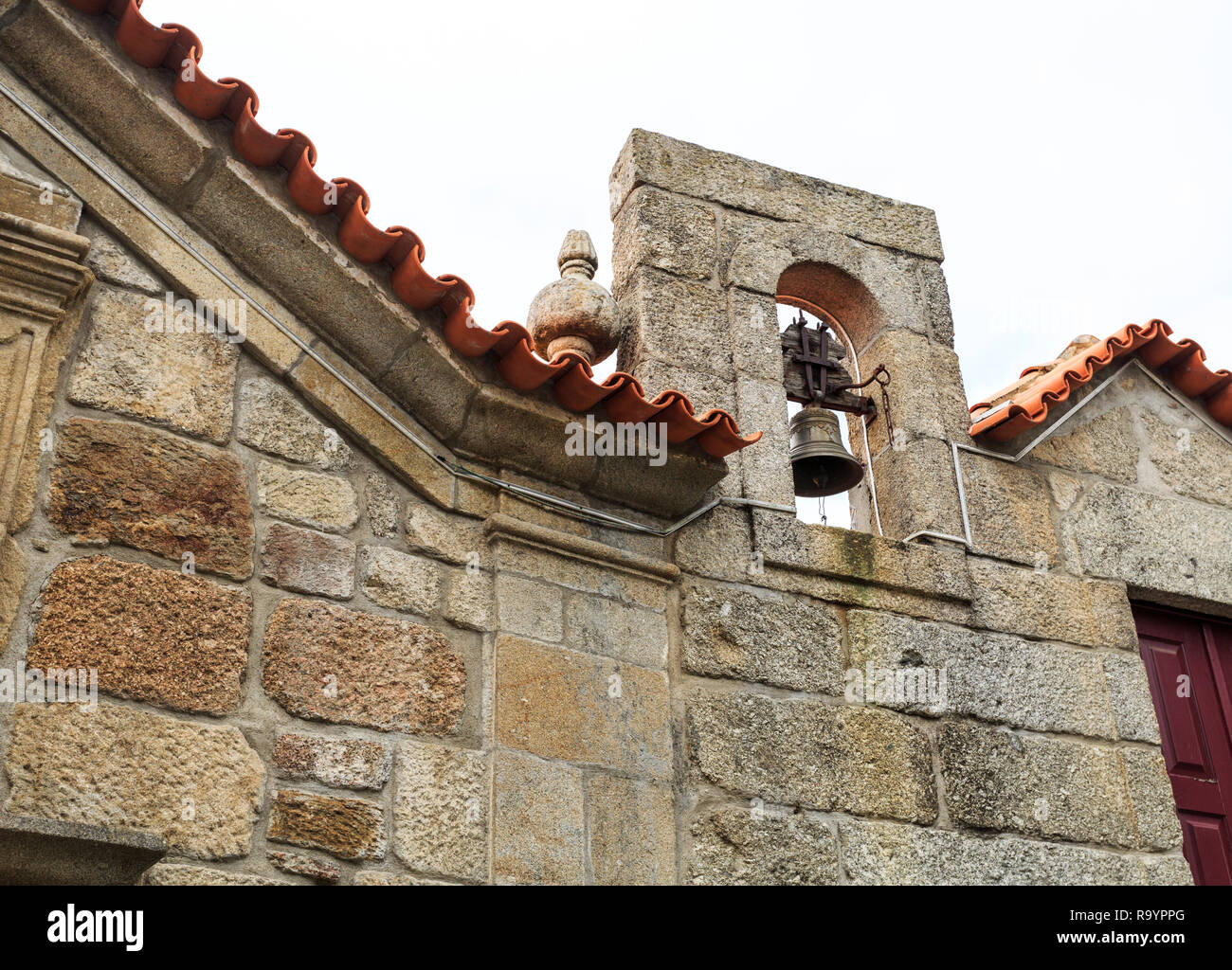 Belfry with a single bell of the chapel of Our Lord of the Steps, today ...