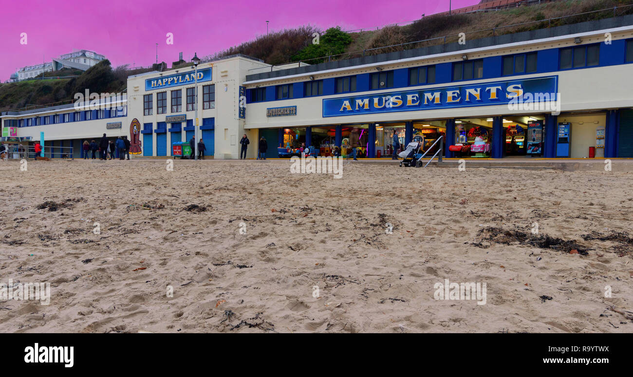 Amusement arcade bournemouth seafront bournemouth hi-res stock ...