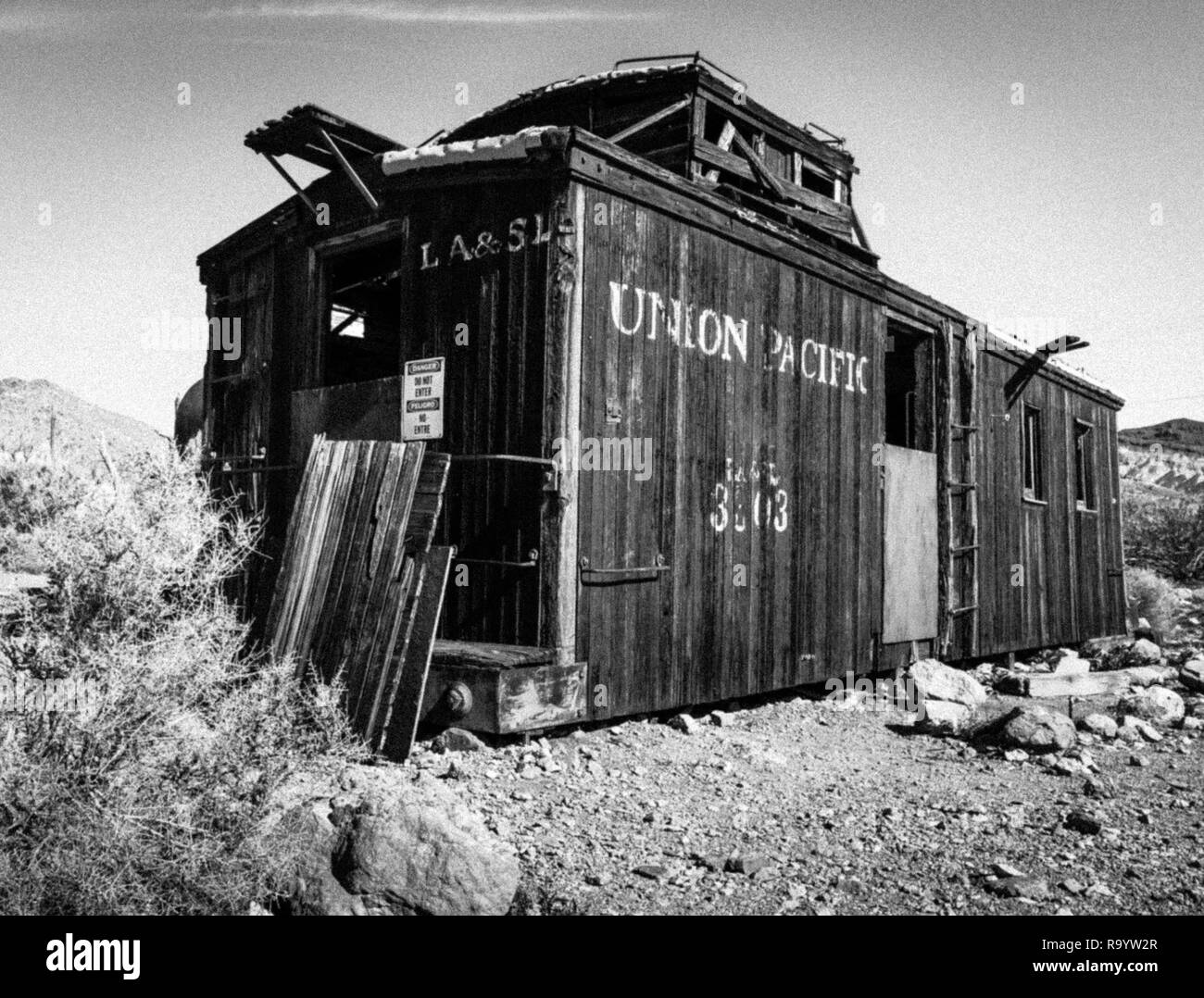 Union Pacific Railcar Stock Photo - Alamy