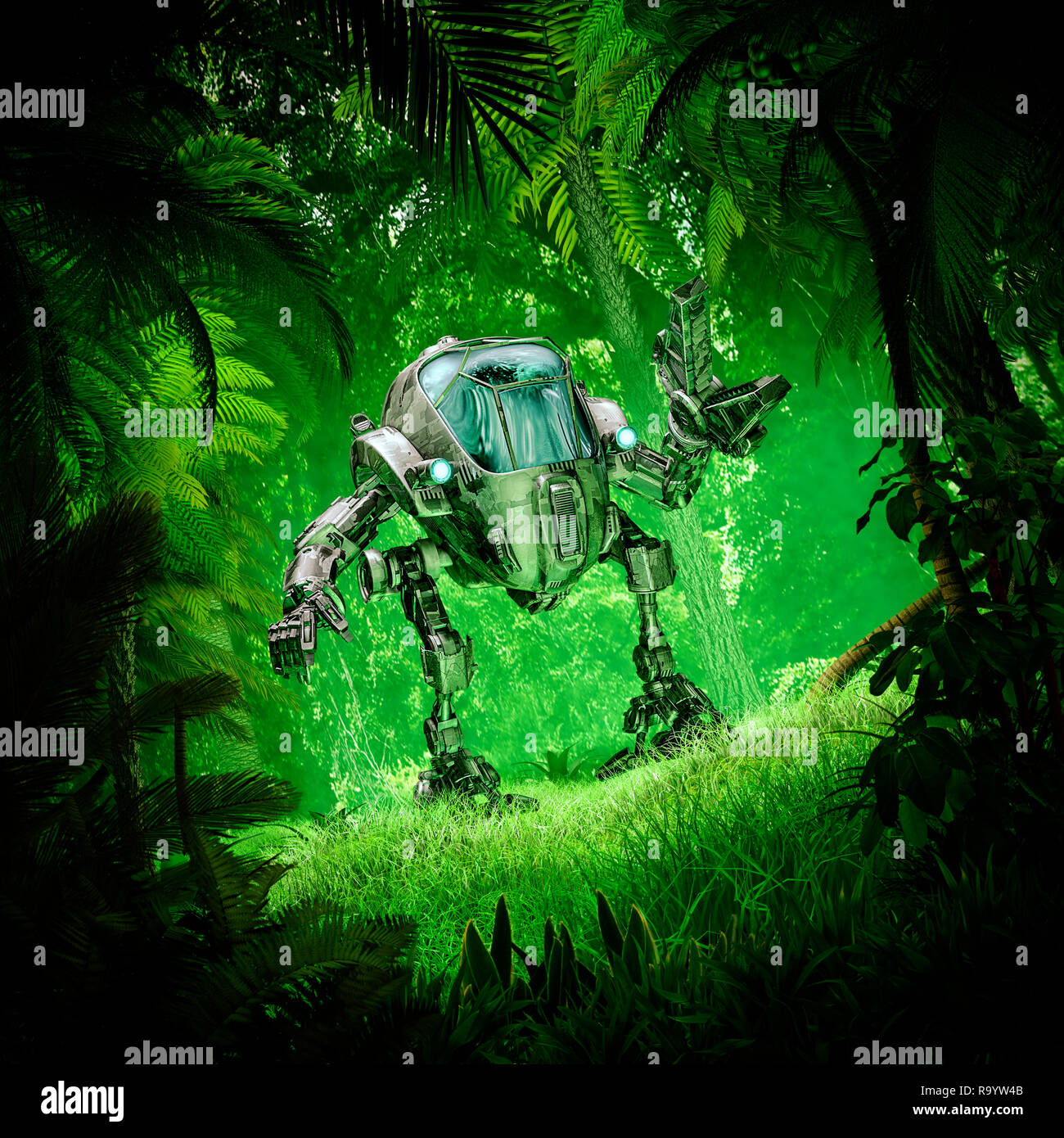 Robot scene hi-res stock photography and images - Alamy
