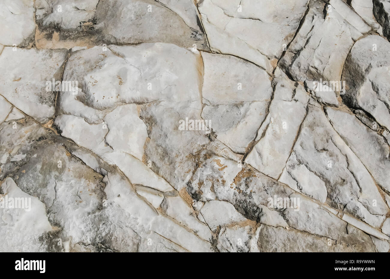 Lime-clay white sedimentary rock. Background Stock Photo - Alamy