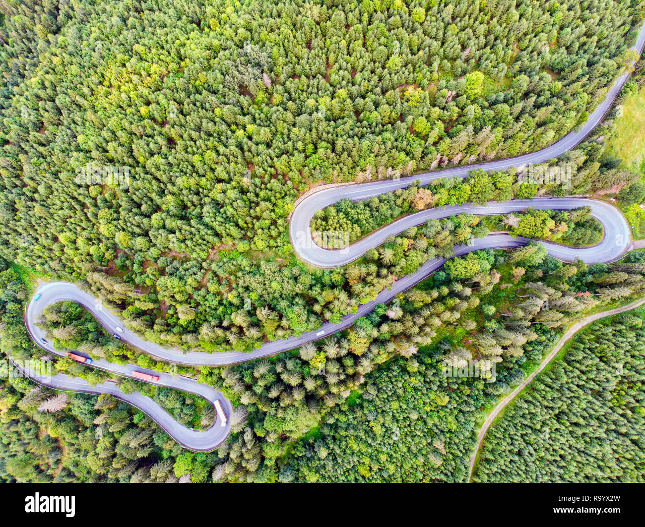 Transfagarasan fagaras pass in summer hi-res stock photography and ...