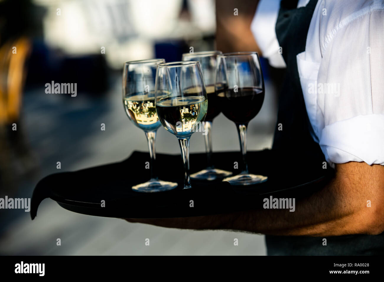 Fancy dinner waiter hi-res stock photography and images - Alamy