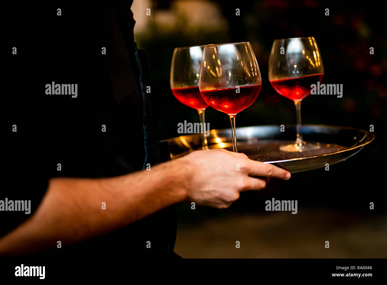 Fancy Dinner Waiter High Resolution Stock Photography and Images - Alamy