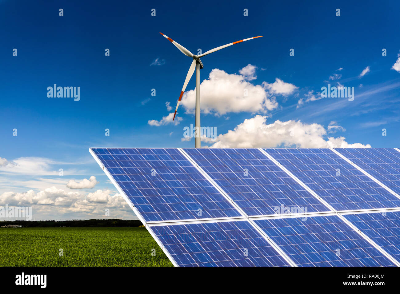 Energy green pinwheel electricity solar hi-res stock photography and ...