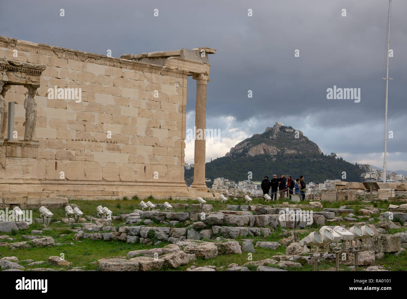 The Old Temple Athena Nike was photogenic from every angle, serving as ...