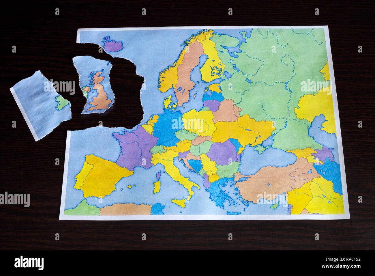 Map of severance hi-res stock photography and images - Alamy