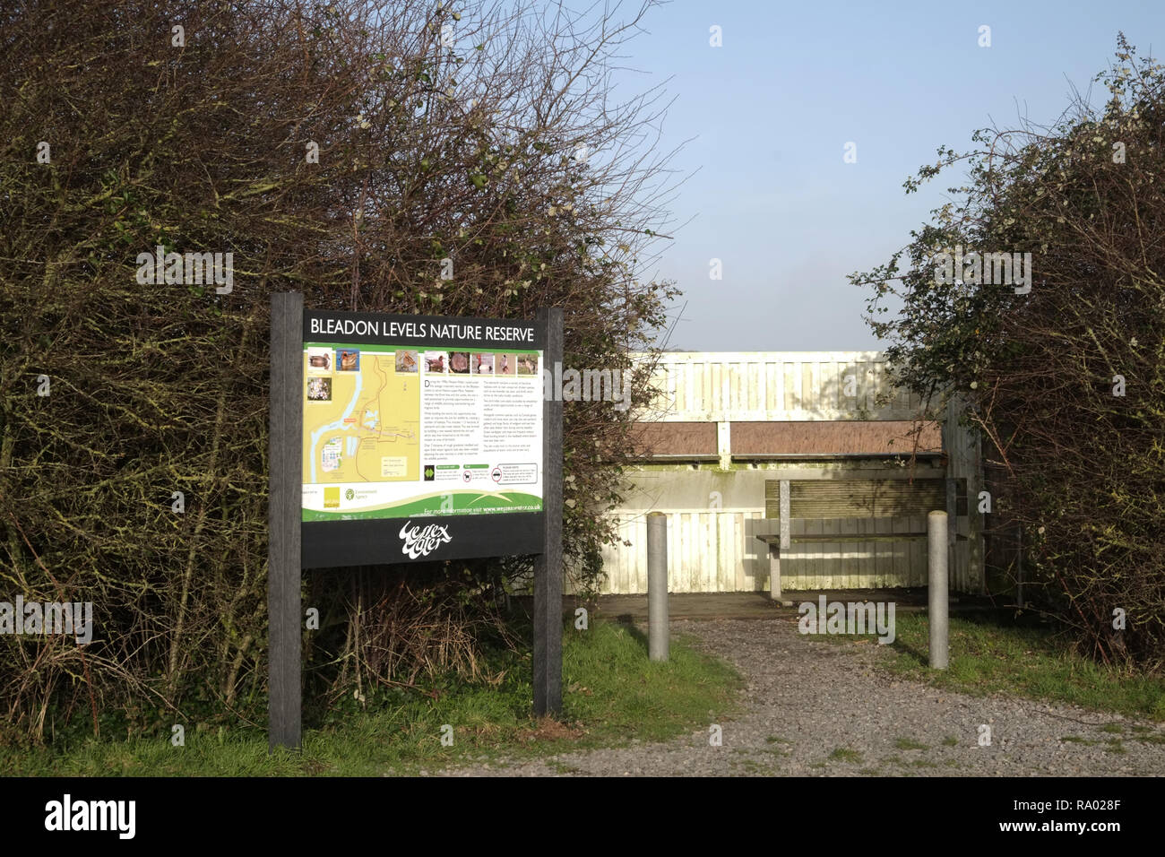 Bleadon levels nature reserve for hi-res stock photography and images ...