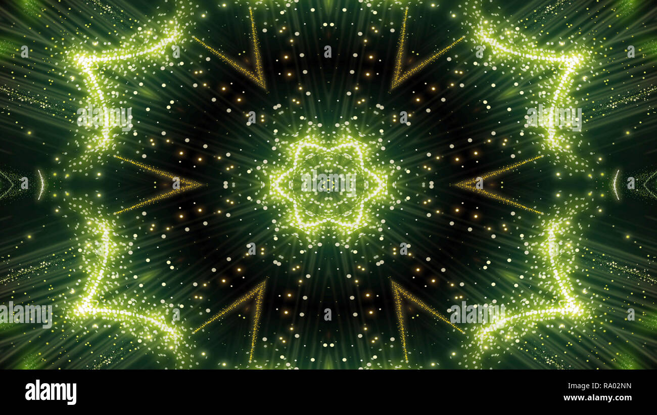Abstract Colorful Shiny and Hypnotic Concept Symmetric Pattern ...