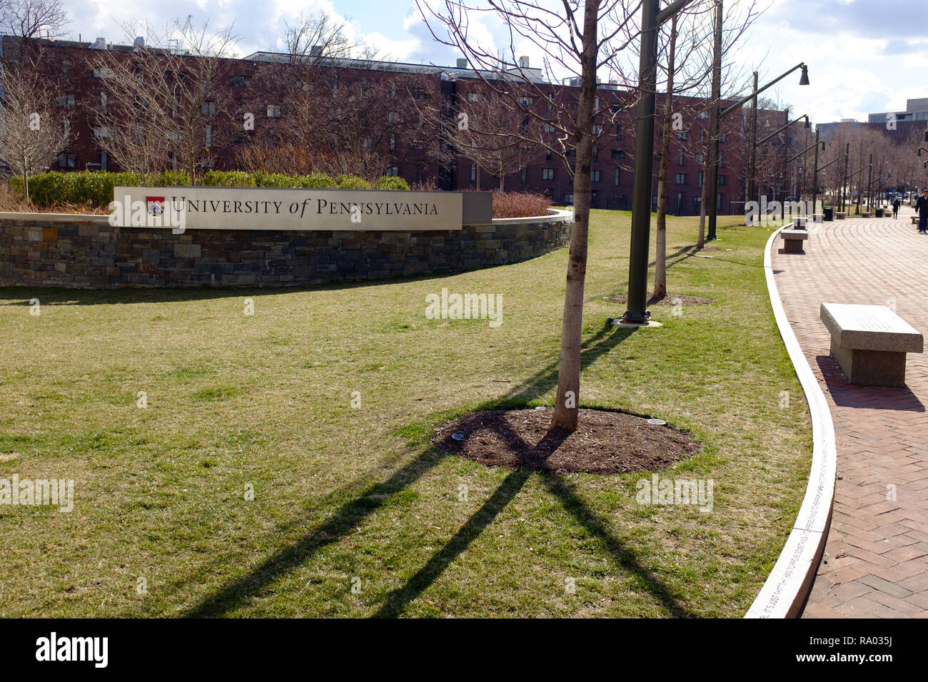 Locust walk university pennsylvania hi-res stock photography and images ...