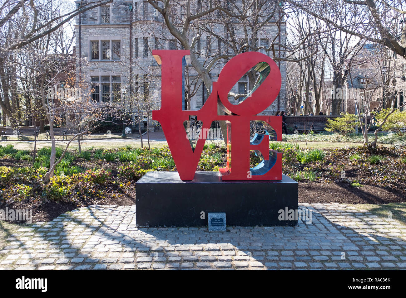 Love sign philadelphia hi-res stock photography and images - Alamy