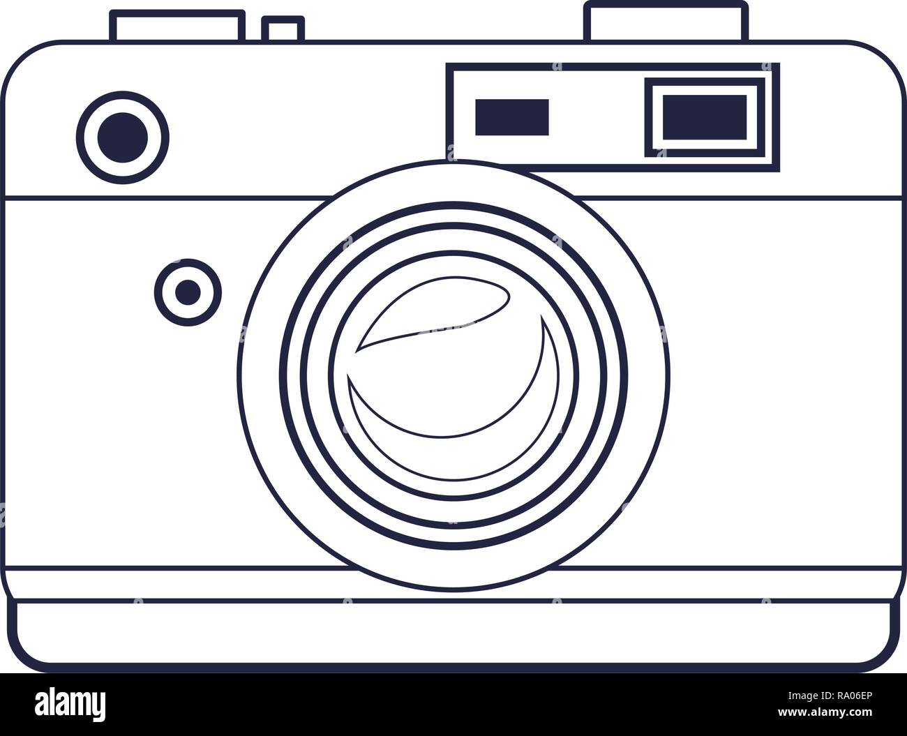 vintage camera cartoon vector illustration graphic design Stock Vector ...