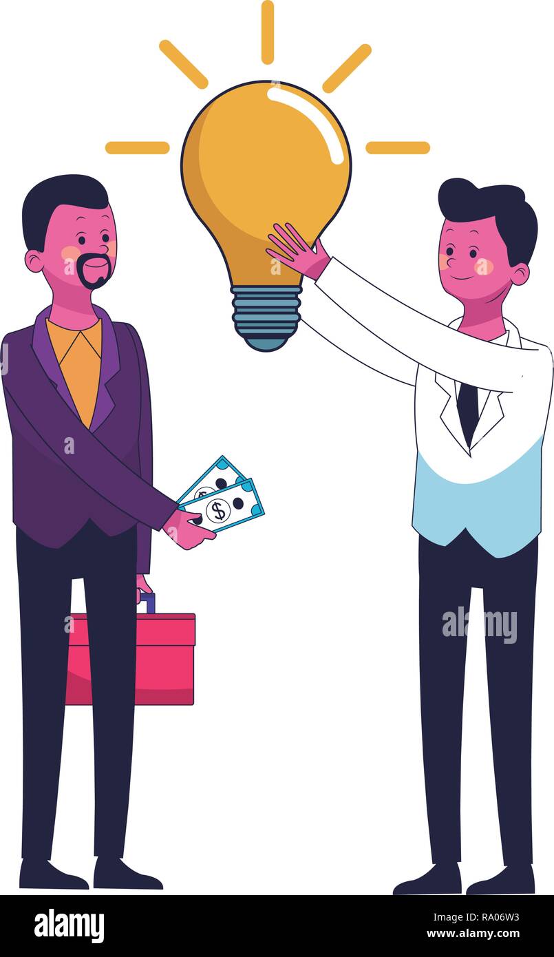 business coworkers executives cartoon vector illustration graphic ...