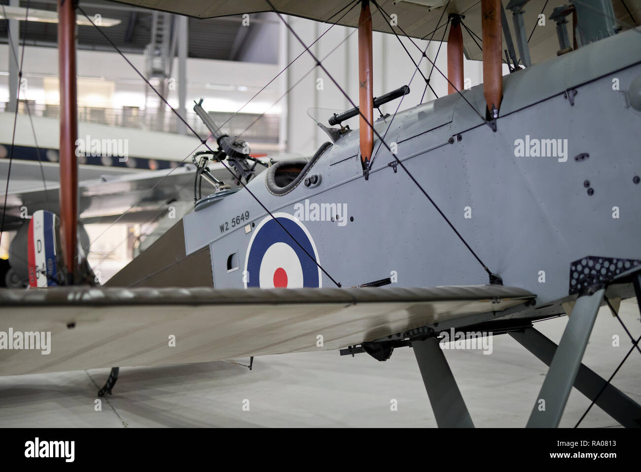 Airco DH.9 on display at the Imperial War Museum,Duxford ...