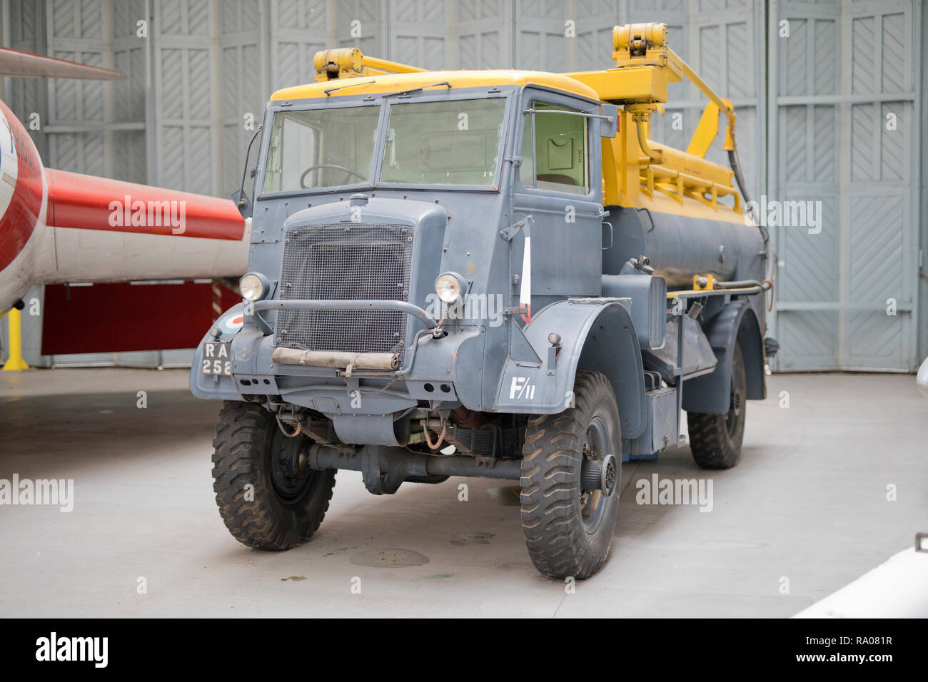 An RAF QLD Bedford Aircraft refuelling vehicle at the Imperial War ...