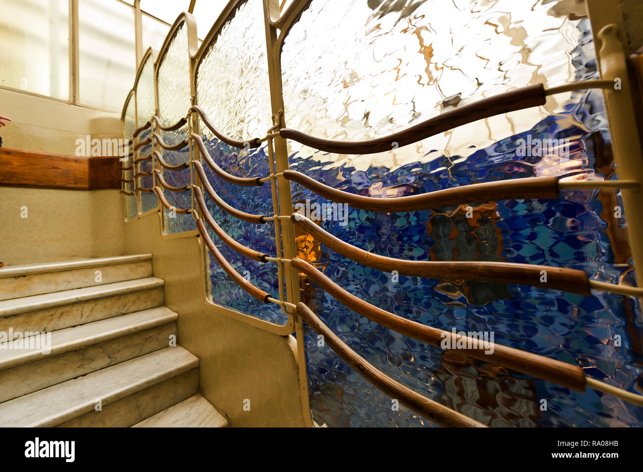 Mosaic work antoni gaudi on hi-res stock photography and images - Alamy