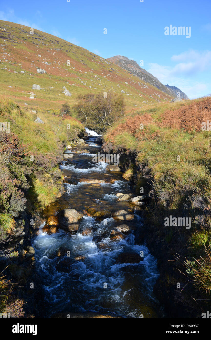 Views from walk in Glen Rosa on the Isle of Arran Stock Photo - Alamy