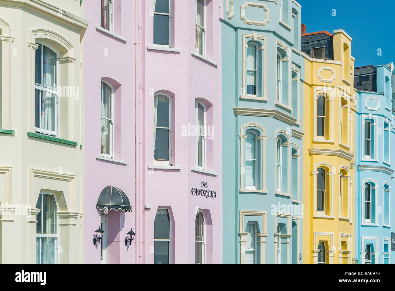 Street views of Tenby Town. Please credit: Phillip Roberts Stock Photo ...