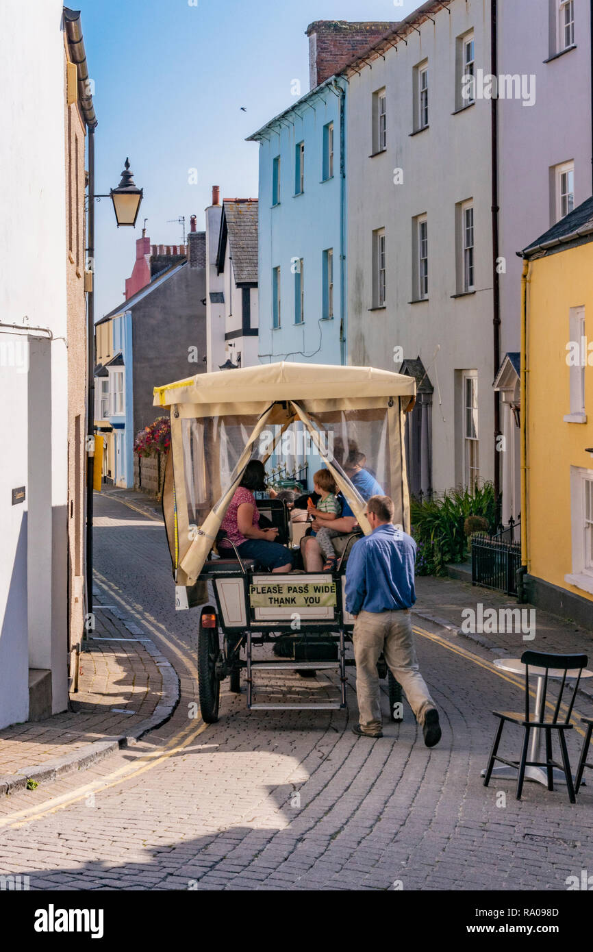 Street views of Tenby Town. Please credit: Phillip Roberts Stock Photo ...