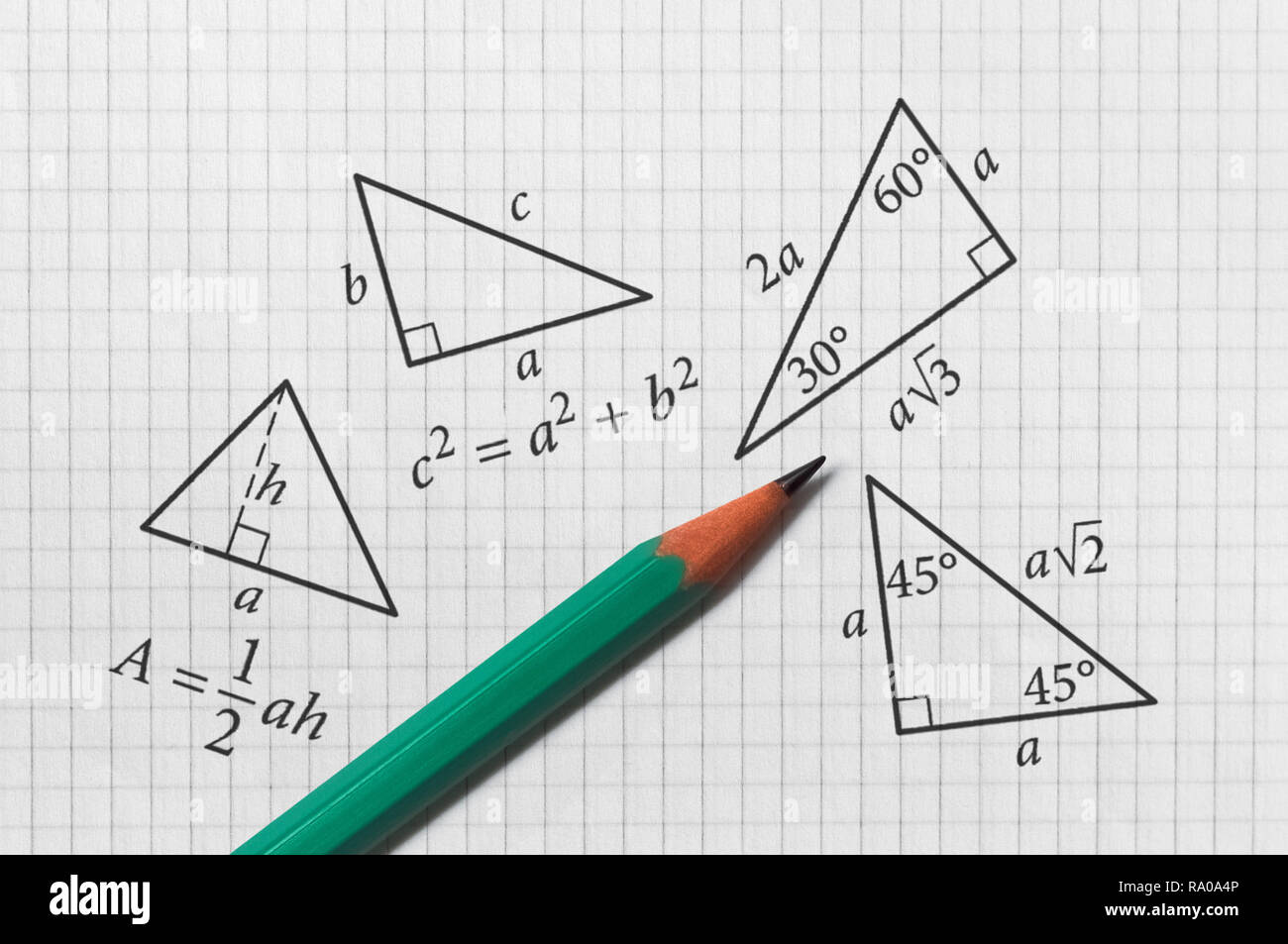 Isosceles triangle hi-res stock photography and images - Alamy