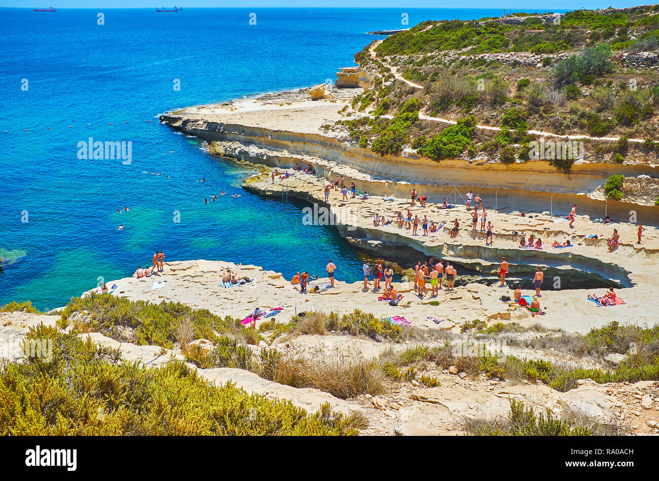 Delimara point malta hi-res stock photography and images - Alamy