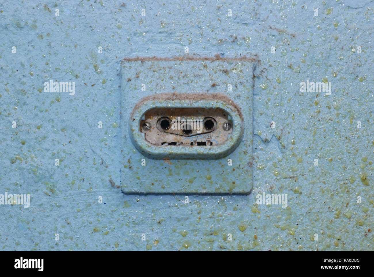 Three phase electrical socket Stock Photo - Alamy