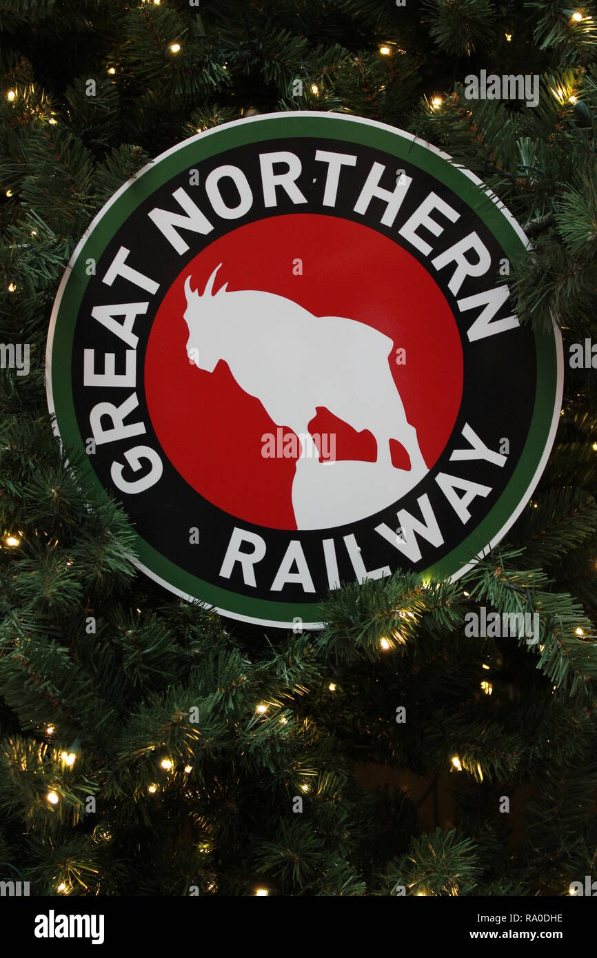 Great northern railway logo hi-res stock photography and images - Alamy