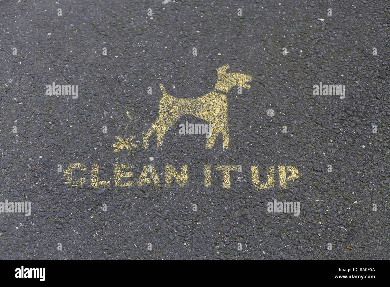Pavement Sign Stock Photos & Pavement Sign Stock Images - Alamy
