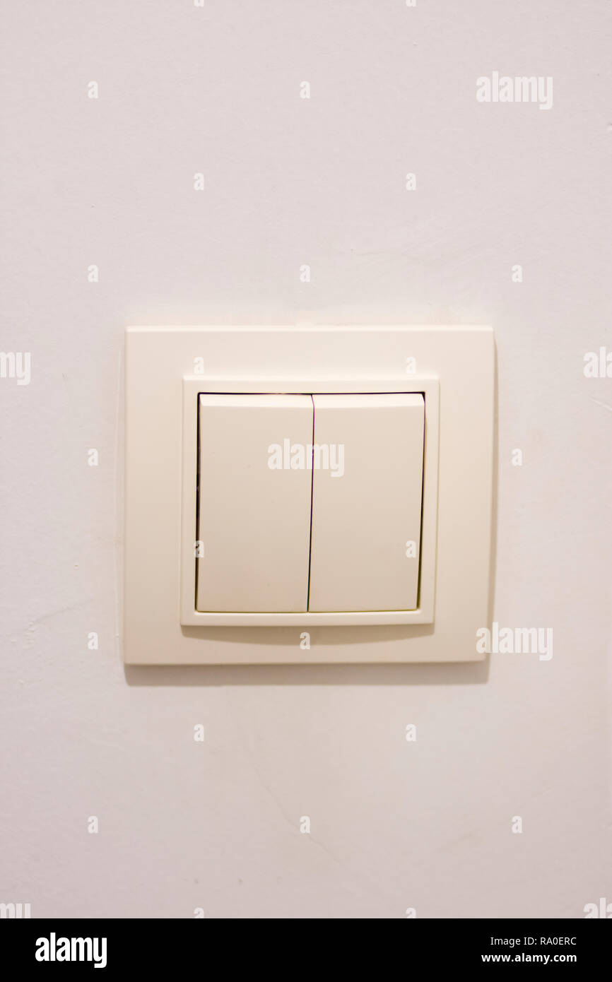 Closeup shoot of the two light swither together in one frame Stock ...