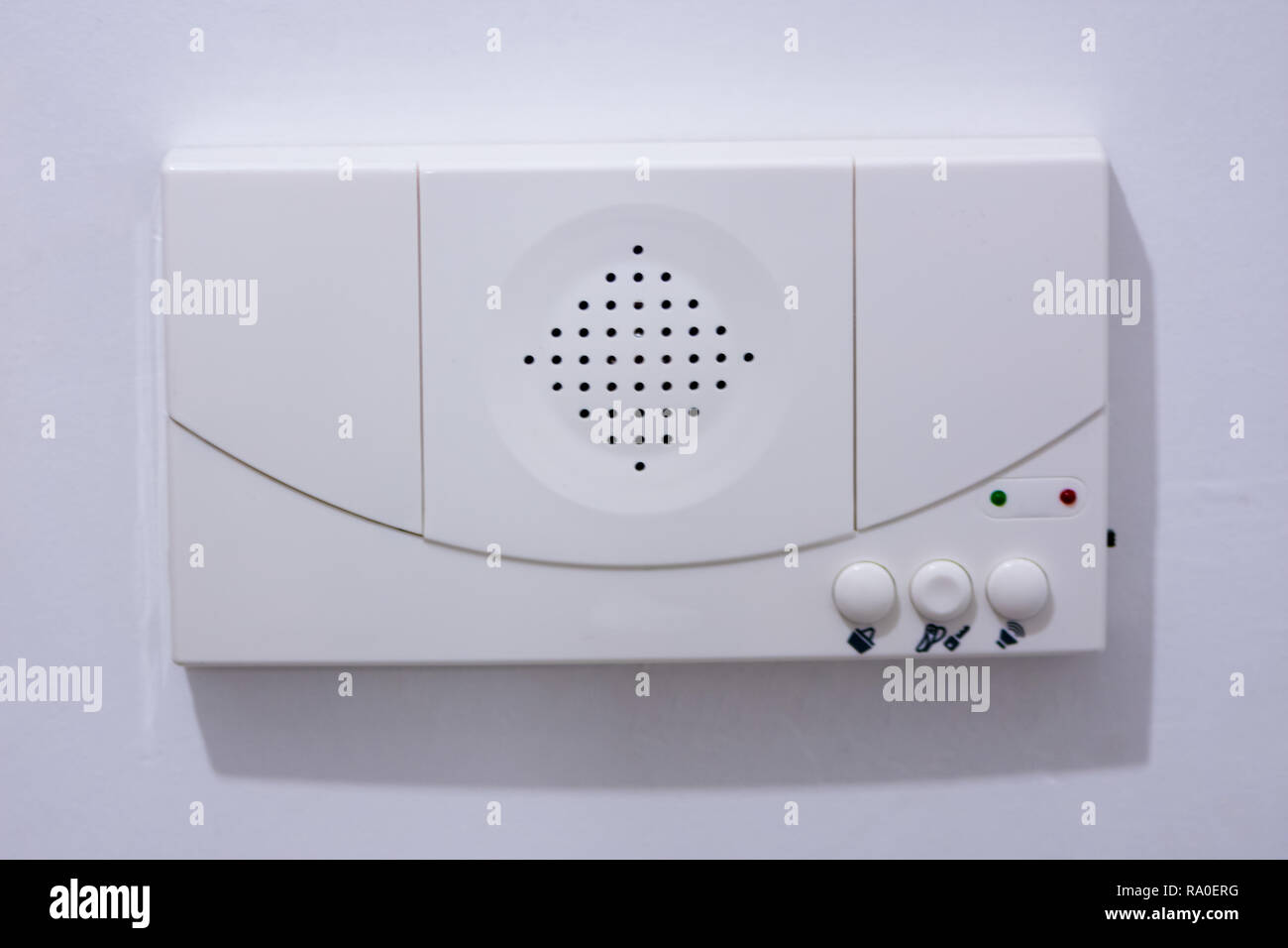 Help intercom hi-res stock photography and images - Alamy