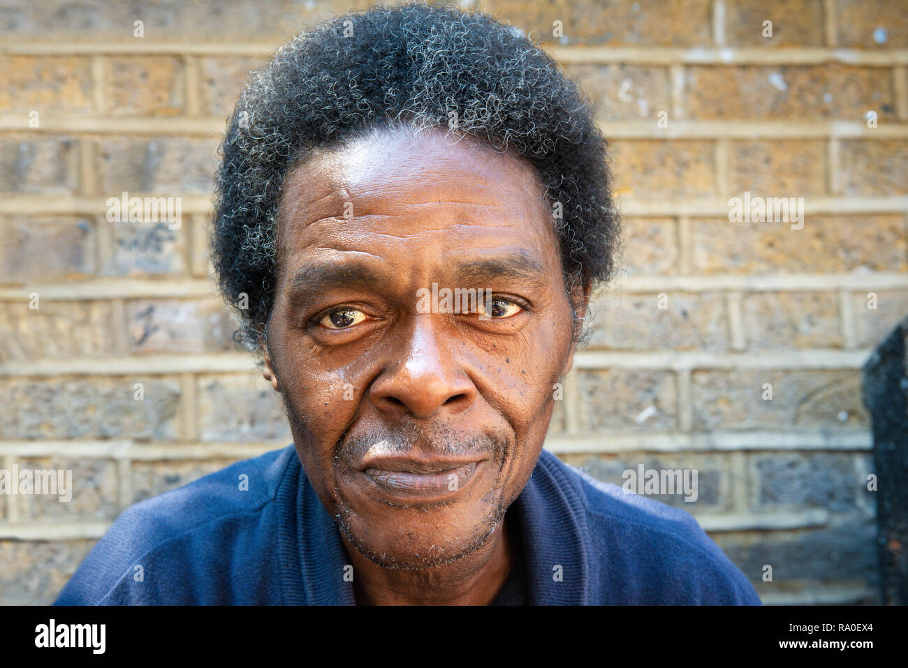 Portrait of Caribbean man in Brick Lane, London Stock Photo - Alamy