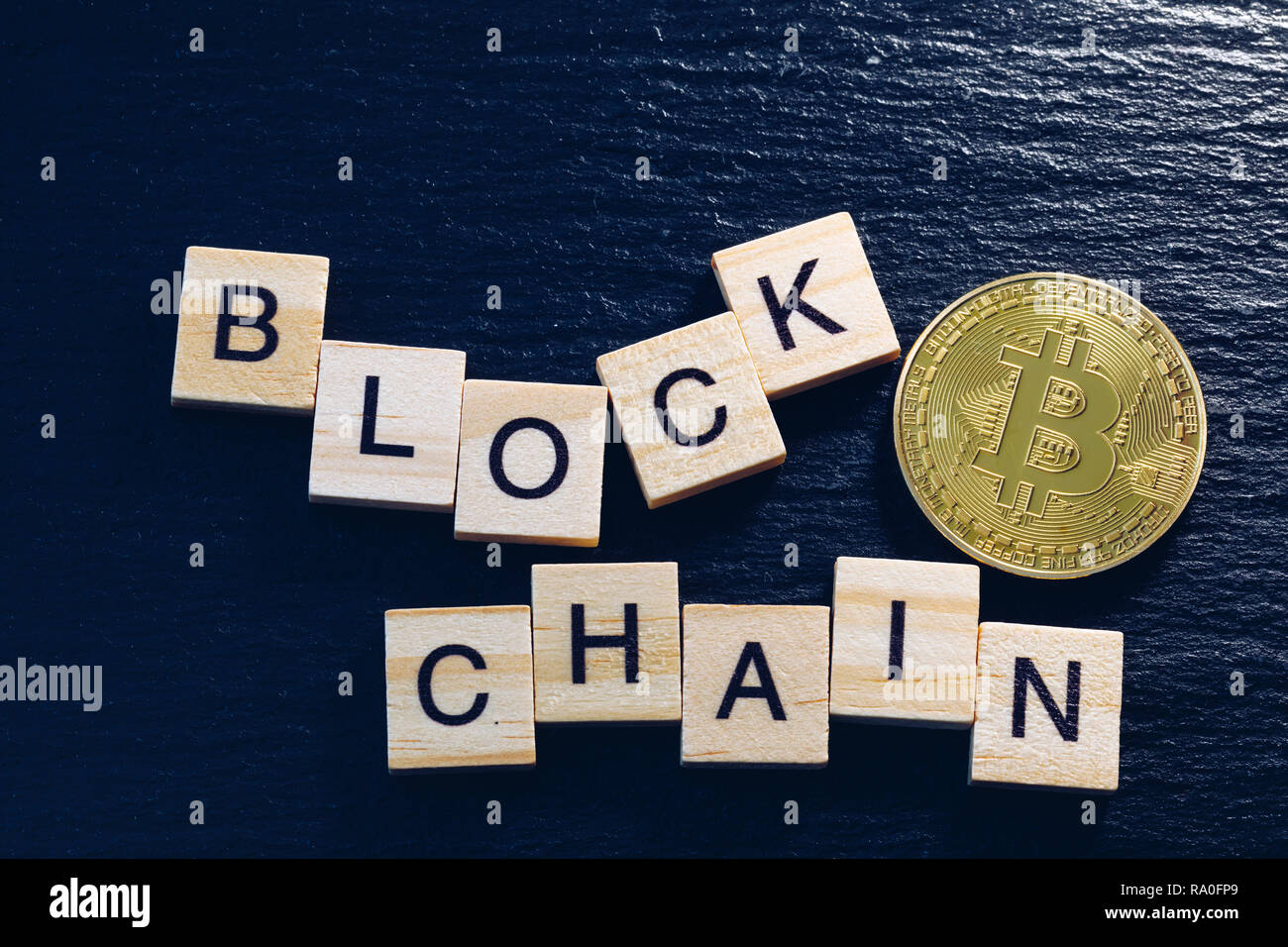 Bitcoins money Virtual currency concept background. Golden bitcoin coin ...