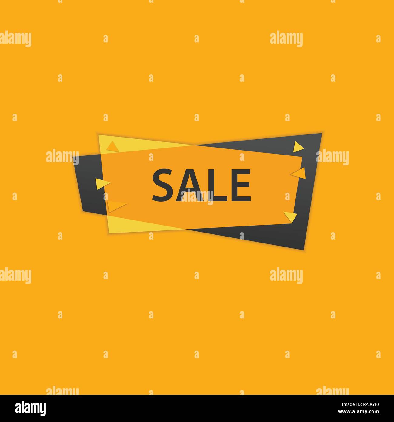 Modern sale banner in Stock Vector Images - Alamy