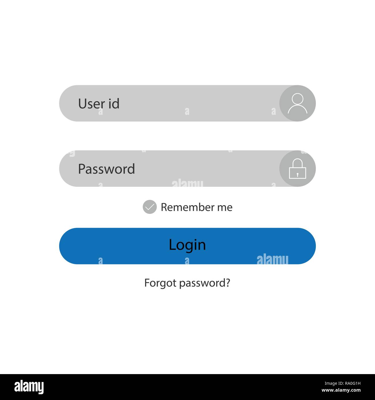 User signup Cut Out Stock Images & Pictures - Alamy