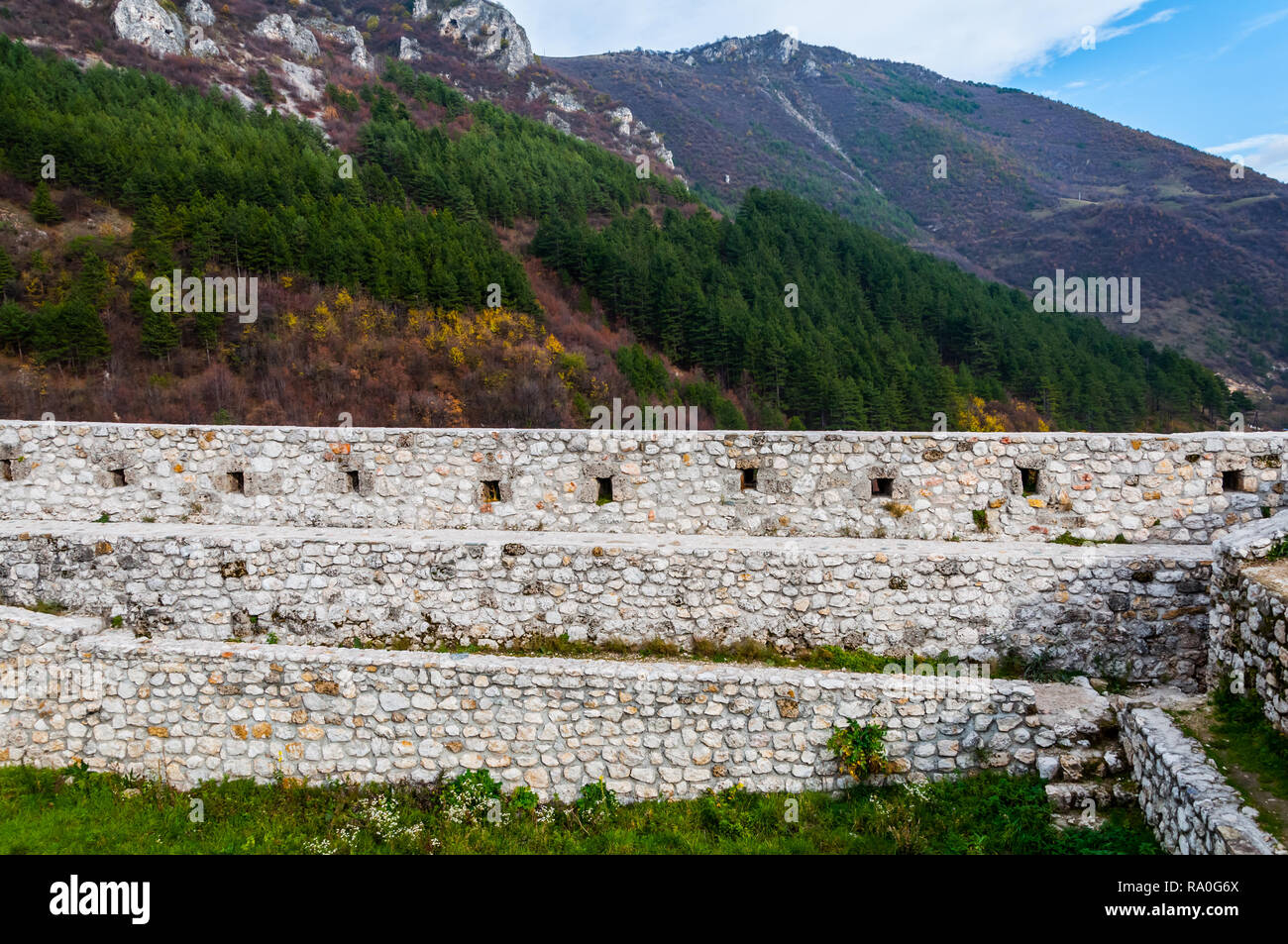 Medieval fortress old town travnik hi-res stock photography and images ...