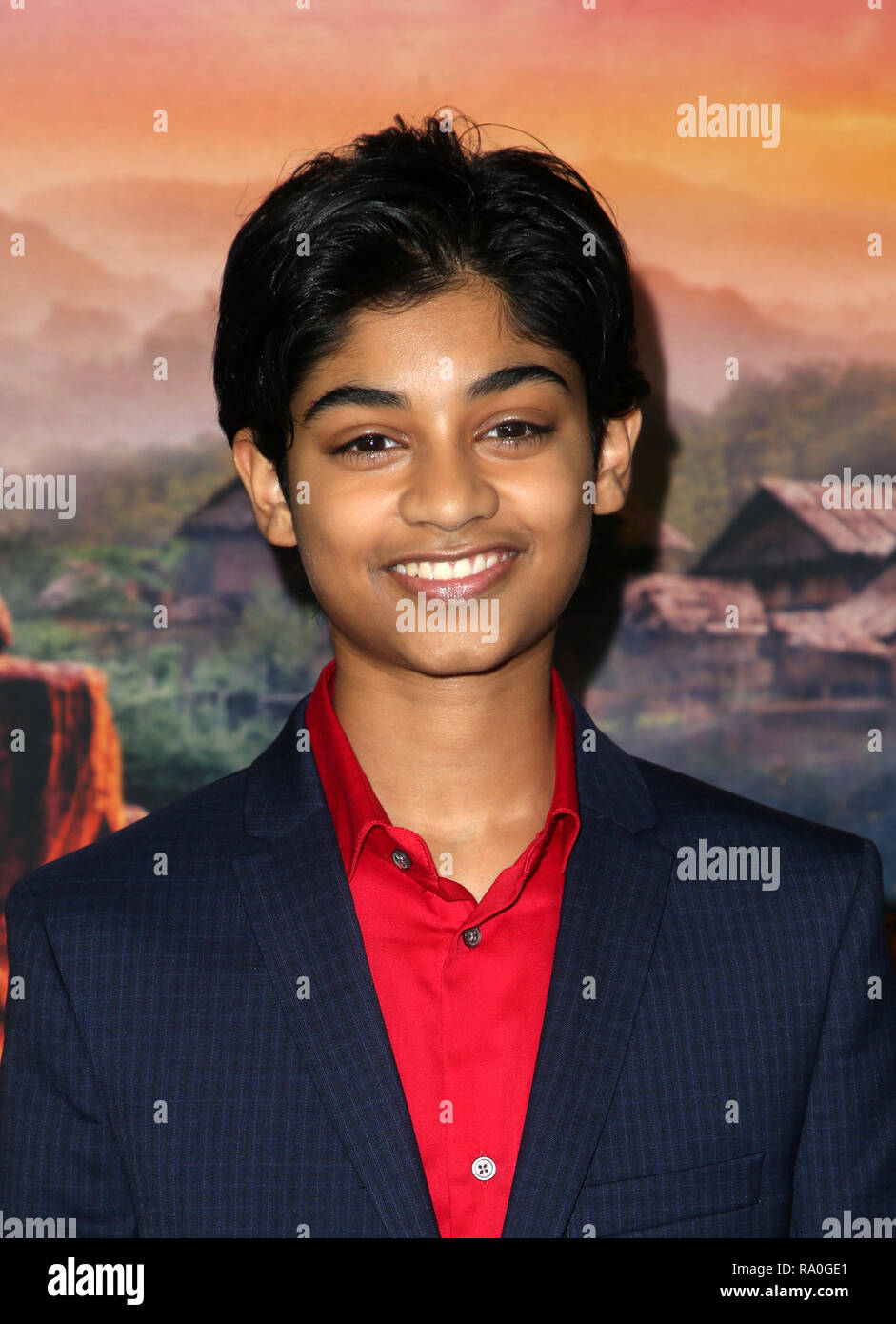 Premiere Of Netflix's "Mowgli" Featuring: Rohan Chand Where: Hollywood ...