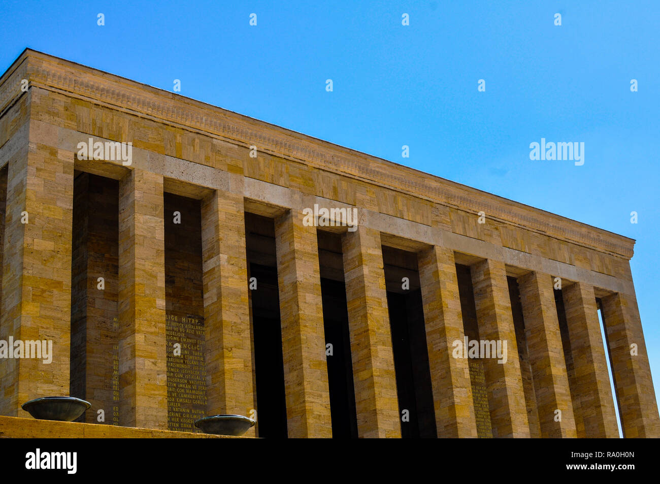 Memorial Kemal Ataturk tomb in city of Ankara Turkey Stock Photo - Alamy