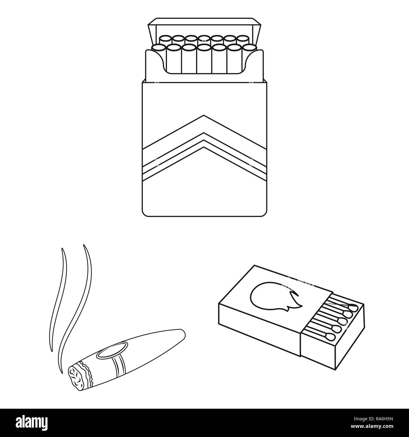 Anti nicotine icon Black and White Stock Photos & Images - Alamy