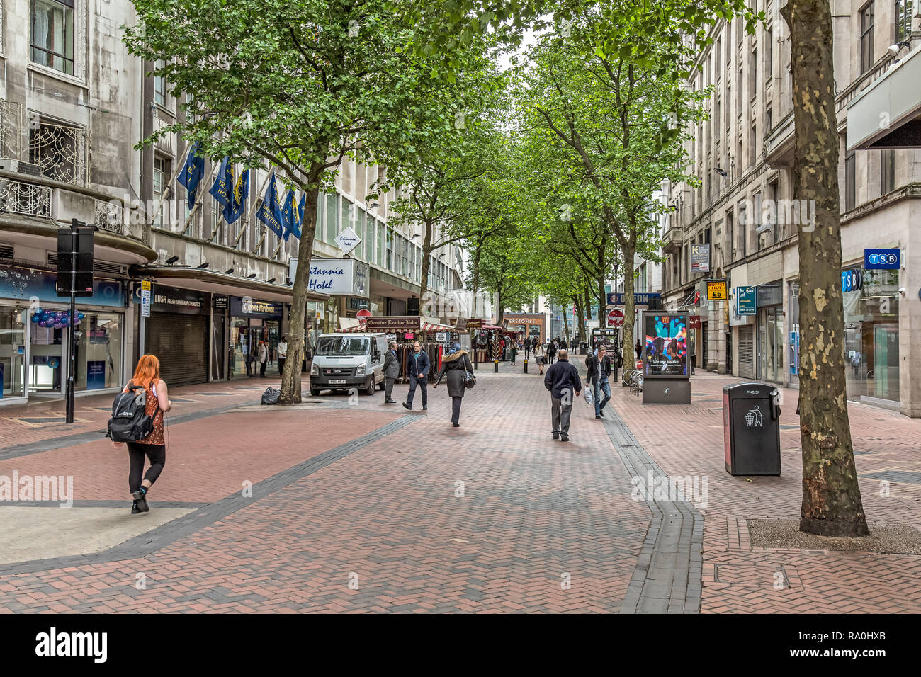 Pedestrian walkways hi-res stock photography and images - Alamy