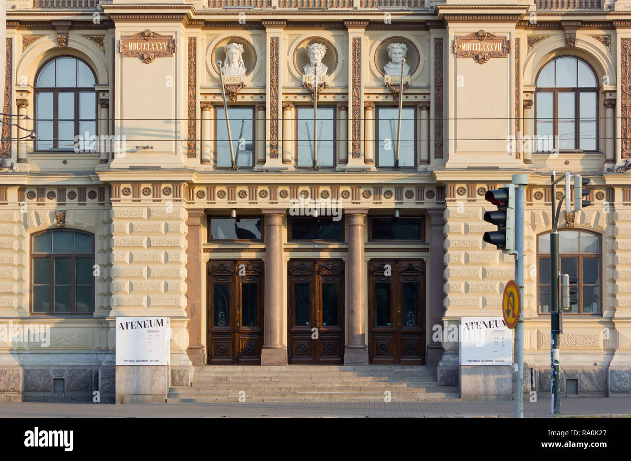 Facade of Ateneum Art Museum in Helsinki, Finland Stock Photo - Alamy