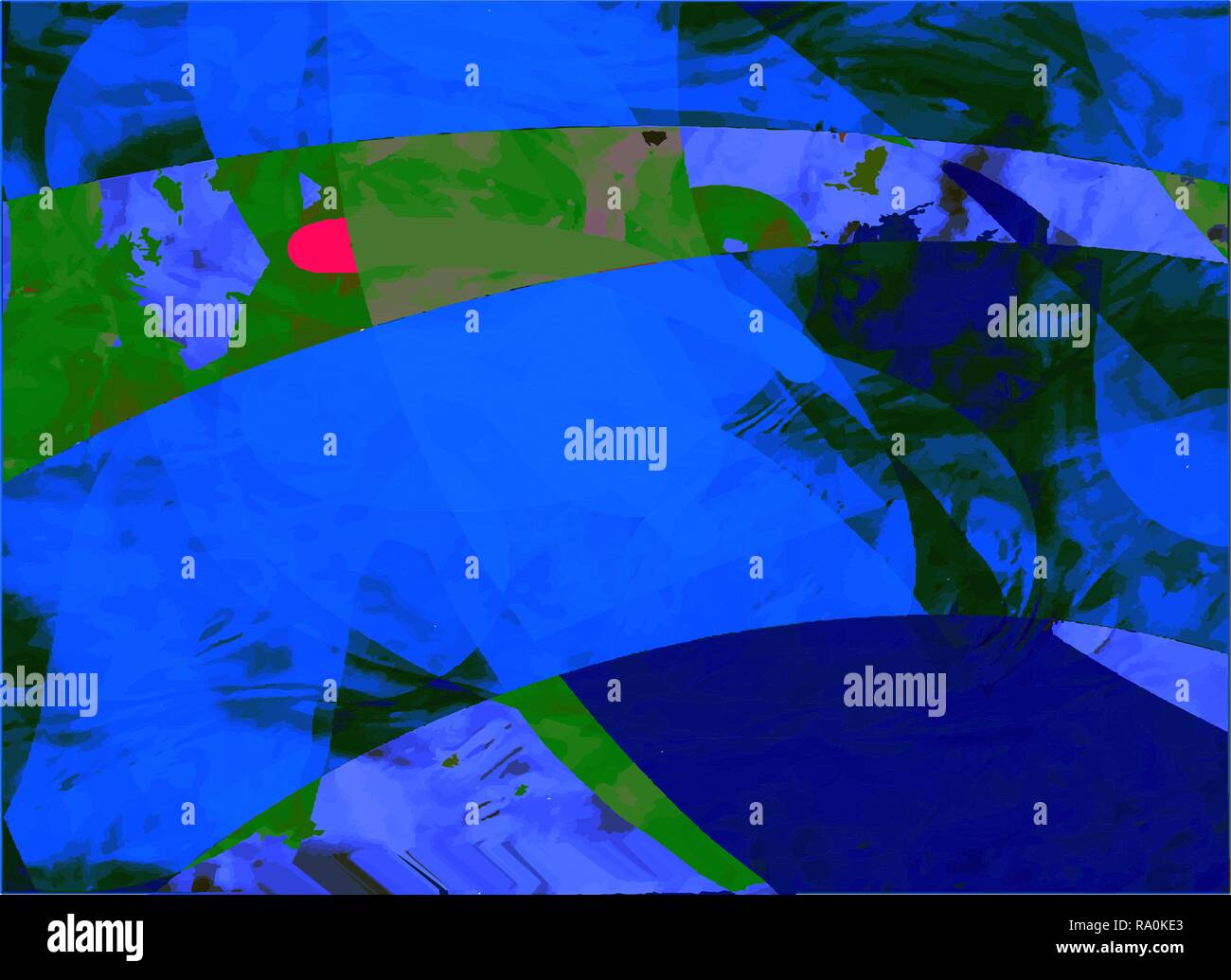 Colorful abstract neon shapes. Abstract Futuristic Wallpaper ...