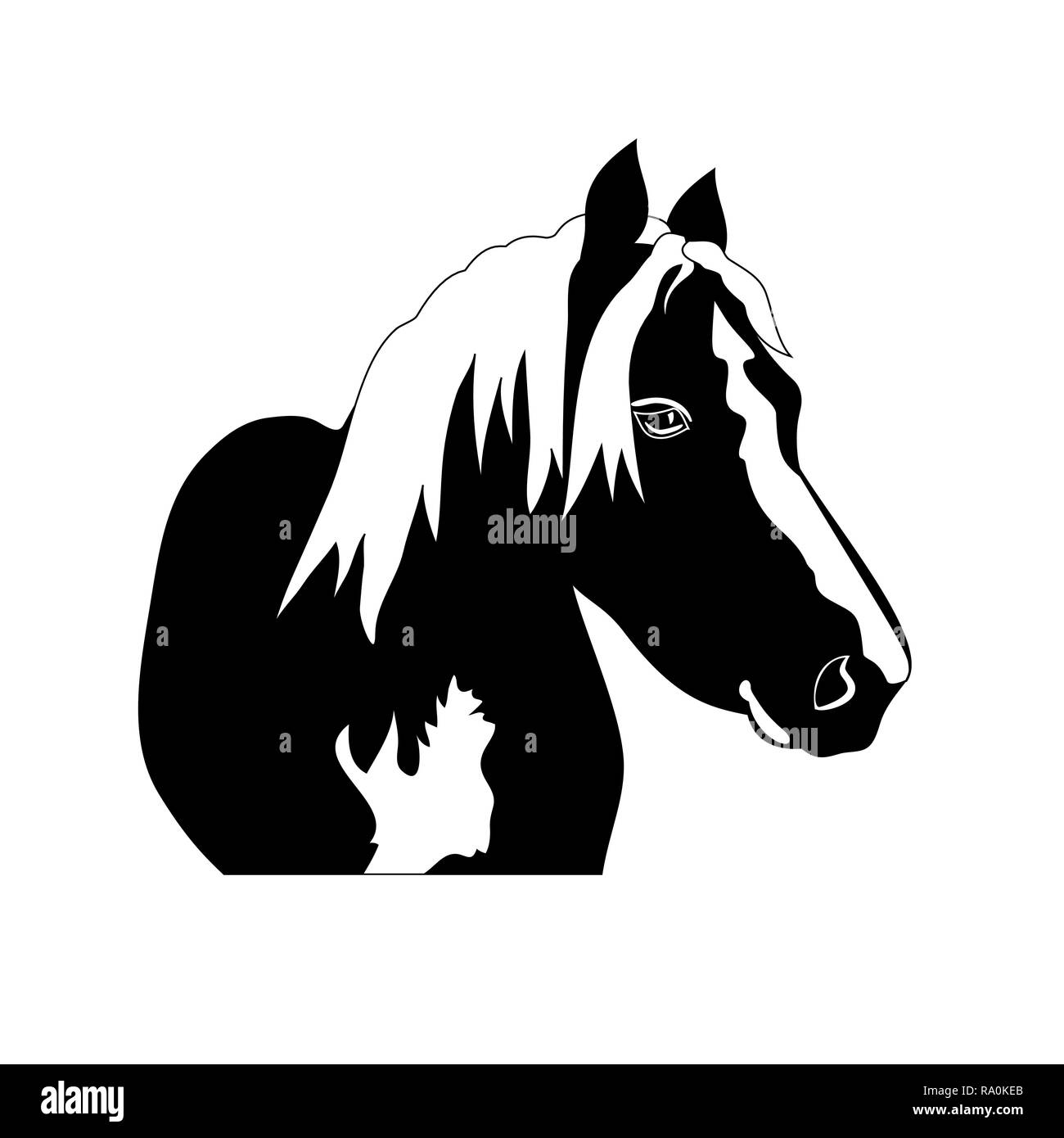 Arabian Horse Silhouette