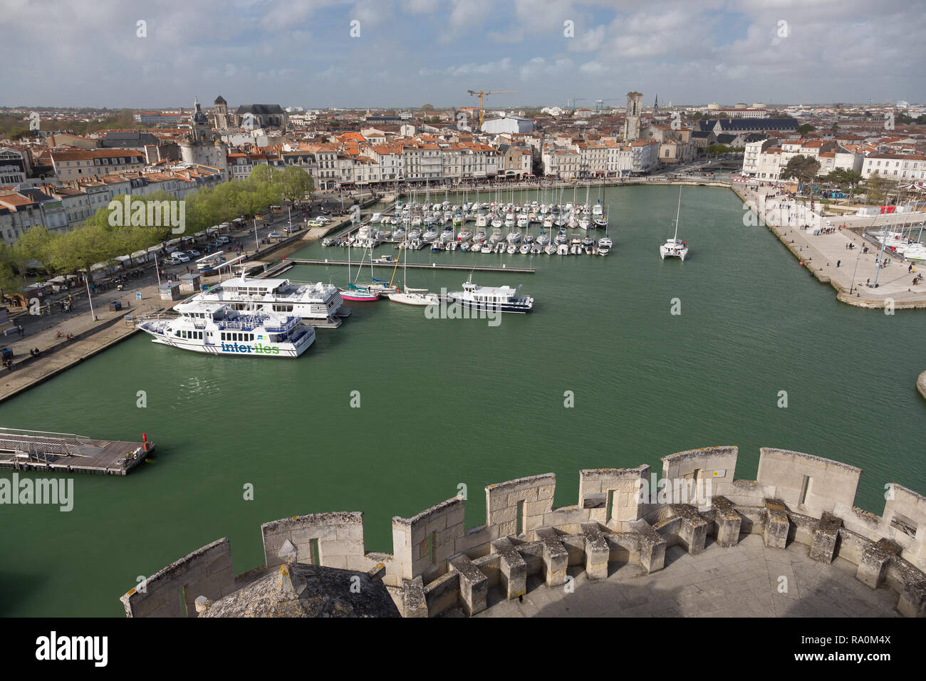 Views of Vieux Port in La Rochelle Stock Photo - Alamy