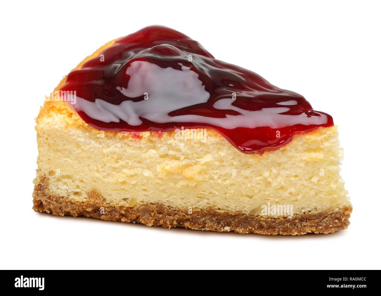Cherry Cheesecake Slice