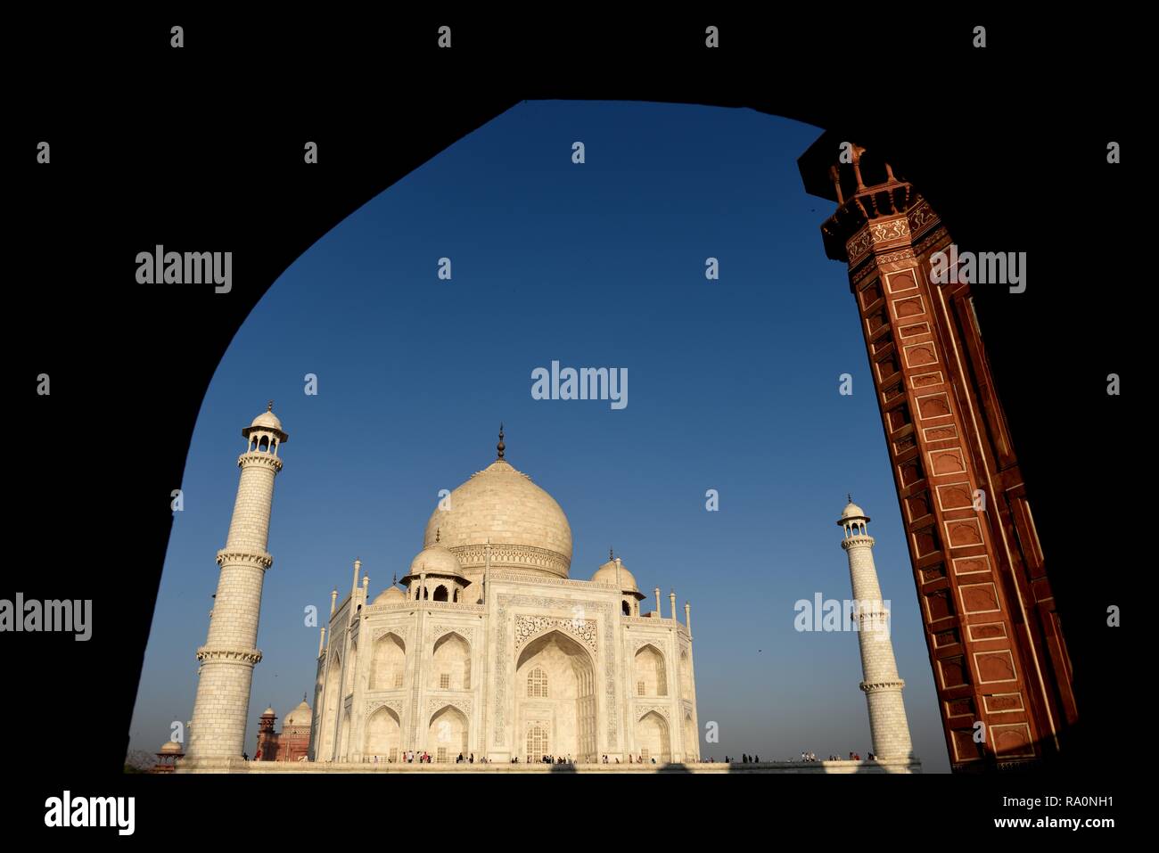 Taj Mahal Frame India Palace High Resolution Stock Photography and ...