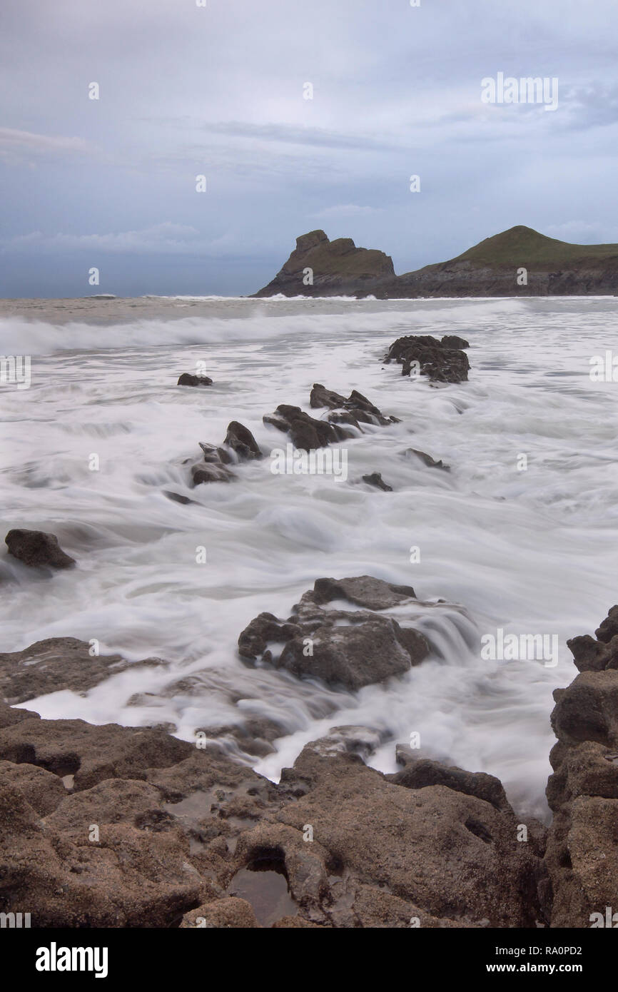 Worms head gower peninsula hi-res stock photography and images - Alamy