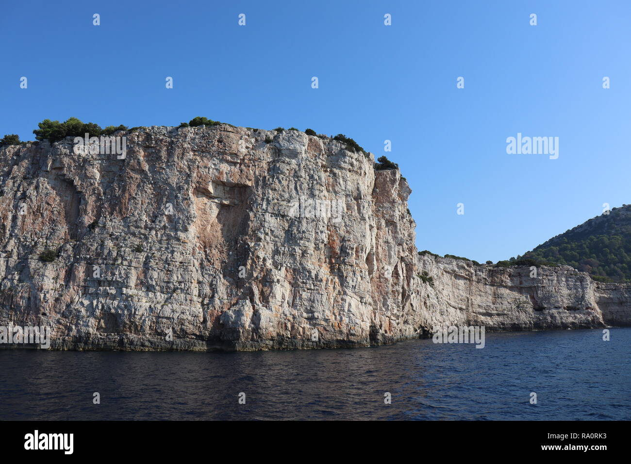 cliffs at Telascica Nature Park, Dugi Otok, Croatia Stock Photo - Alamy
