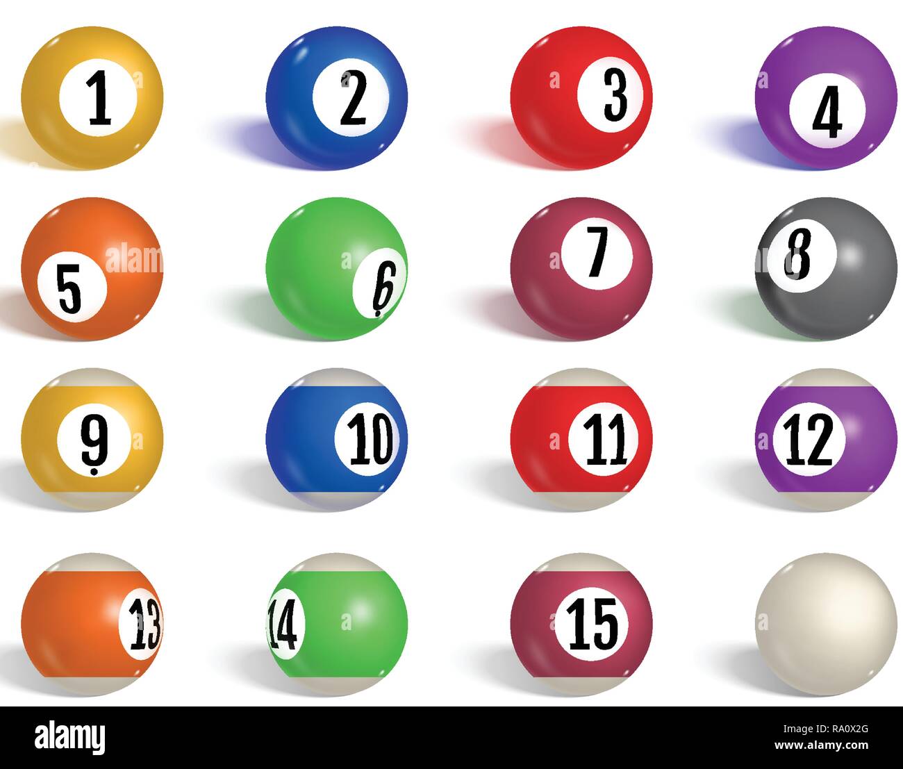 Number 13 pool ball hi-res stock photography and images - Alamy
