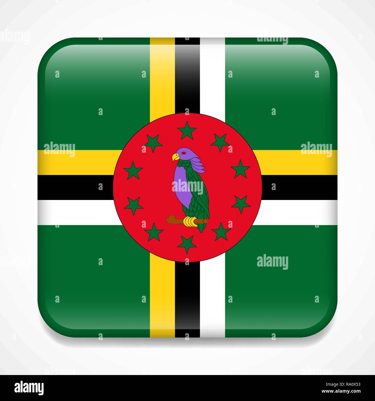 Dominica official emblem Stock Vector Images - Alamy