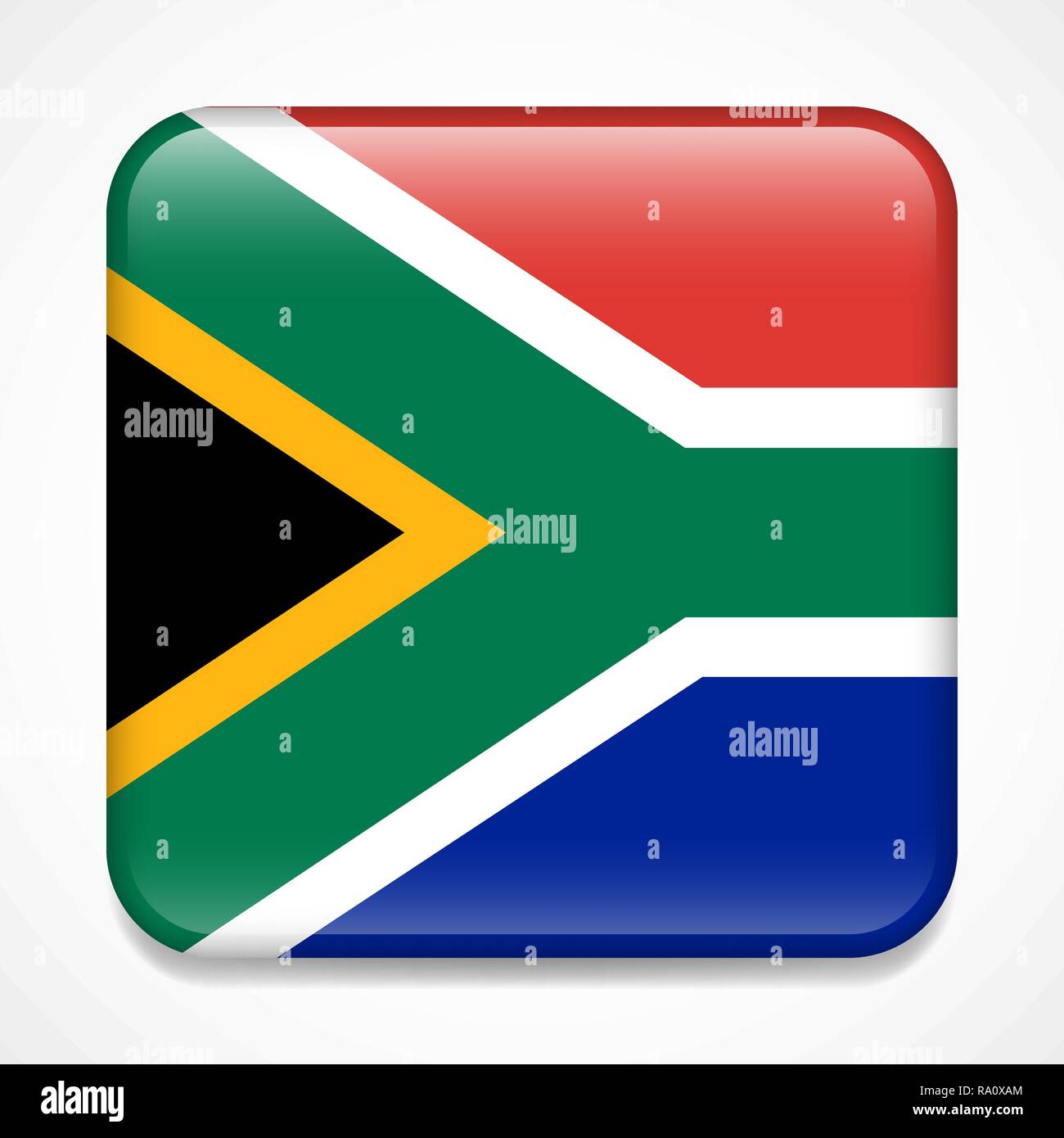 Flag of south africa Stock Vector Images - Alamy